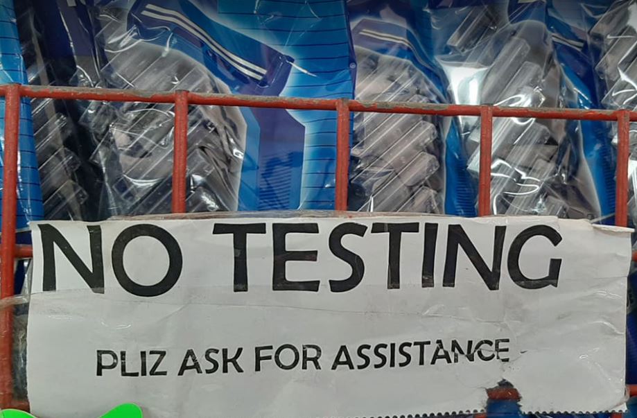 Sign Placement : No Testing - Legend FM