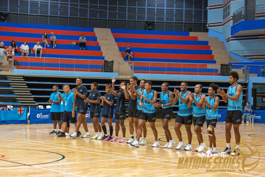 Fiji Men’s Netball Team Touch Down in Nadi as Champs - Legend FM